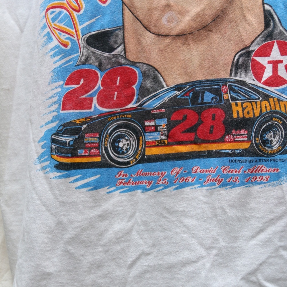 1993 Texaco Racing "Davey Allison #28" Tee - Gem